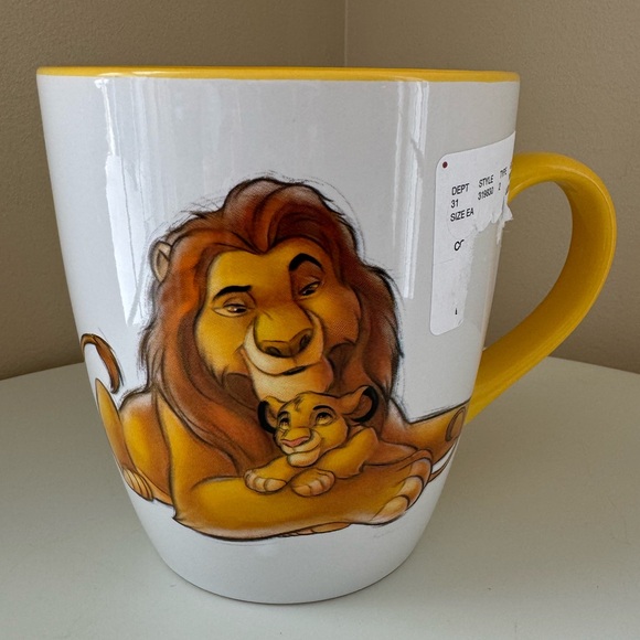 Disney | Dining | Disney The Lion King Mufasa Simba Mug | Poshmark